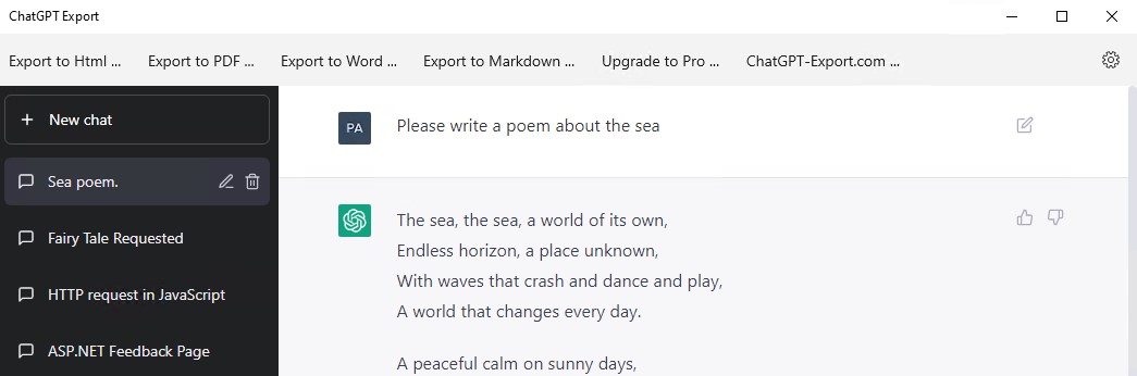 ChatGPT Export - ChatGPT-Export.com ChatGPT Export - ChatGPT-Export.com